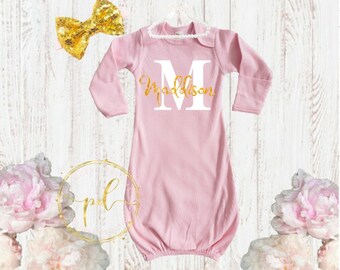 Monogrammed Baby Clothes | Etsy