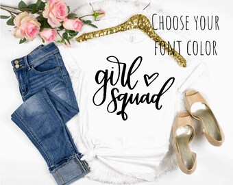 Girl Squad Shirt | Etsy