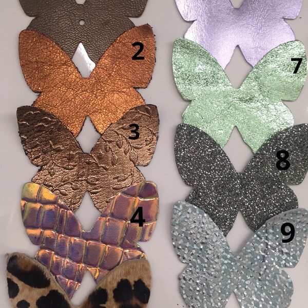 Leather Butterfly - Etsy