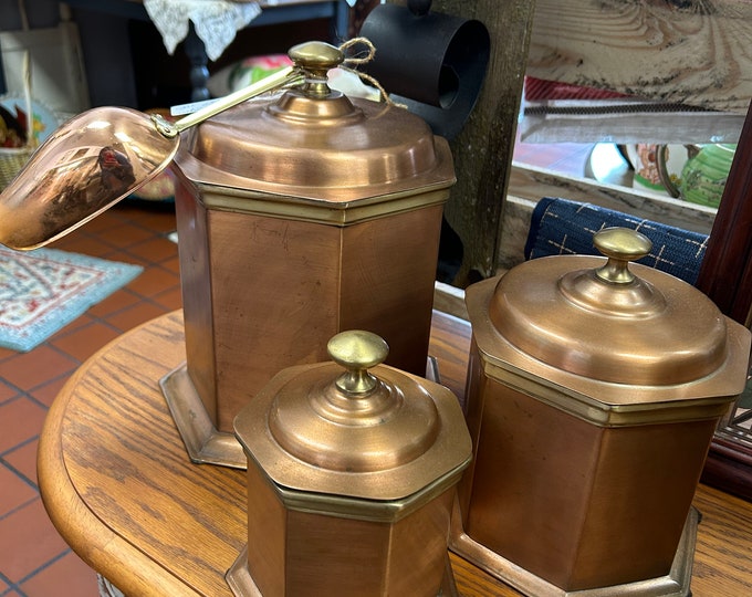 Vintage Copper Jars - Etsy