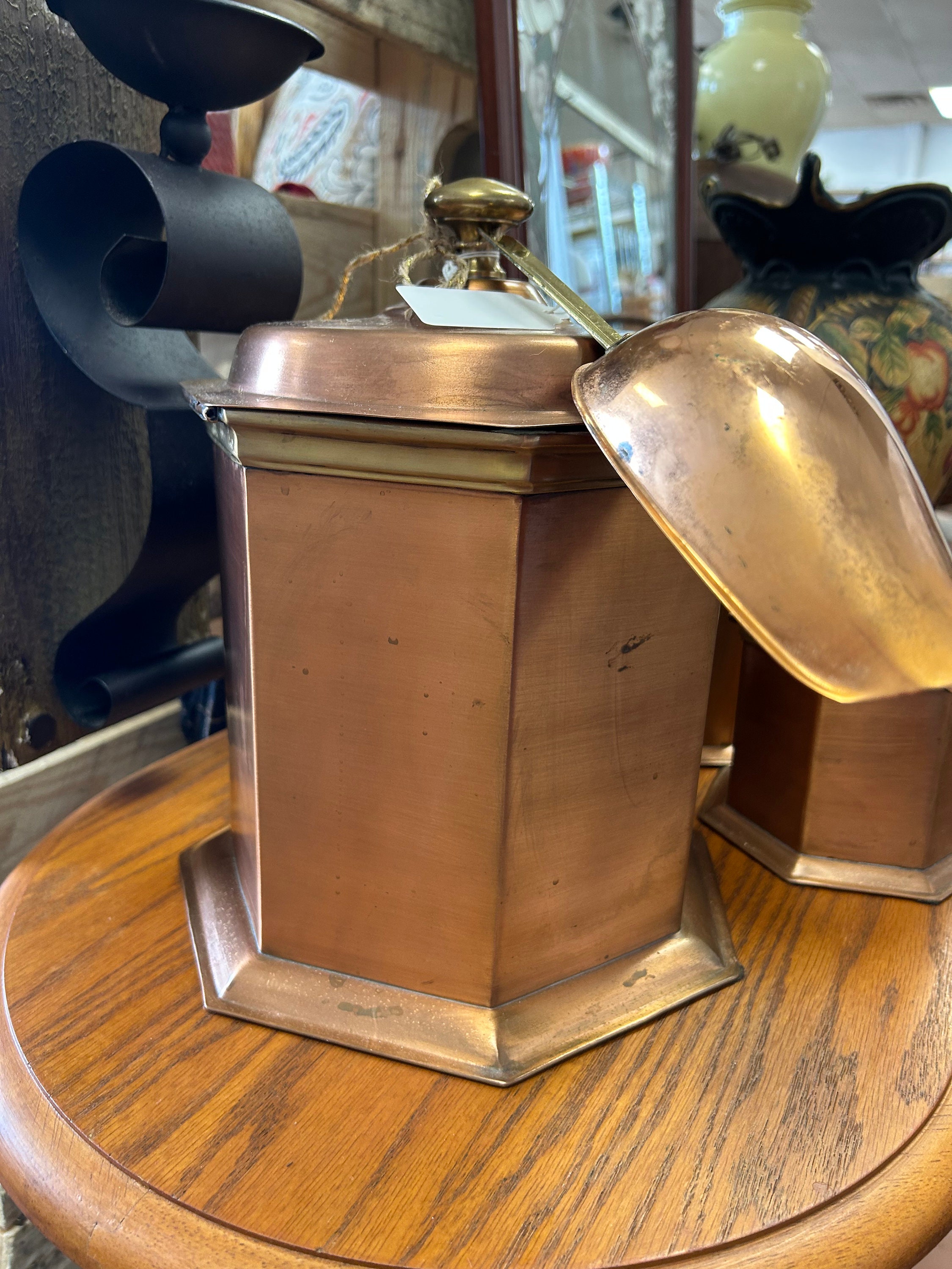 Vintage Copper Jars - Etsy