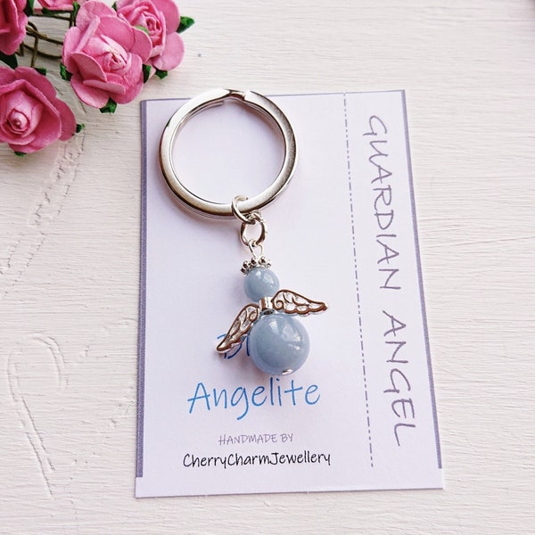 Angel Keyring - Etsy