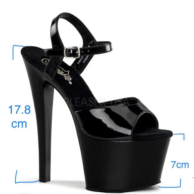 Leopard Design Custom Pole Dance Shoes/ Pleaser/ Burlesque and Stripper ...