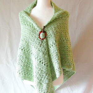 Crochet Shawl Pattern Textured Triangle Shawl Pattern | Etsy