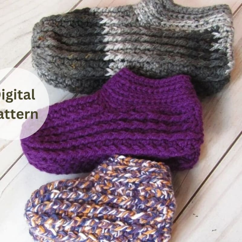 Free Chunky Slipper Pattern - Etsy