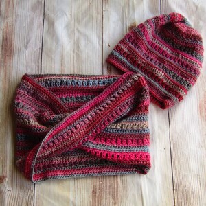 Crochet Mobius Scarf Pattern - Mobius Cowl Pattern - Crochet Pattern ...