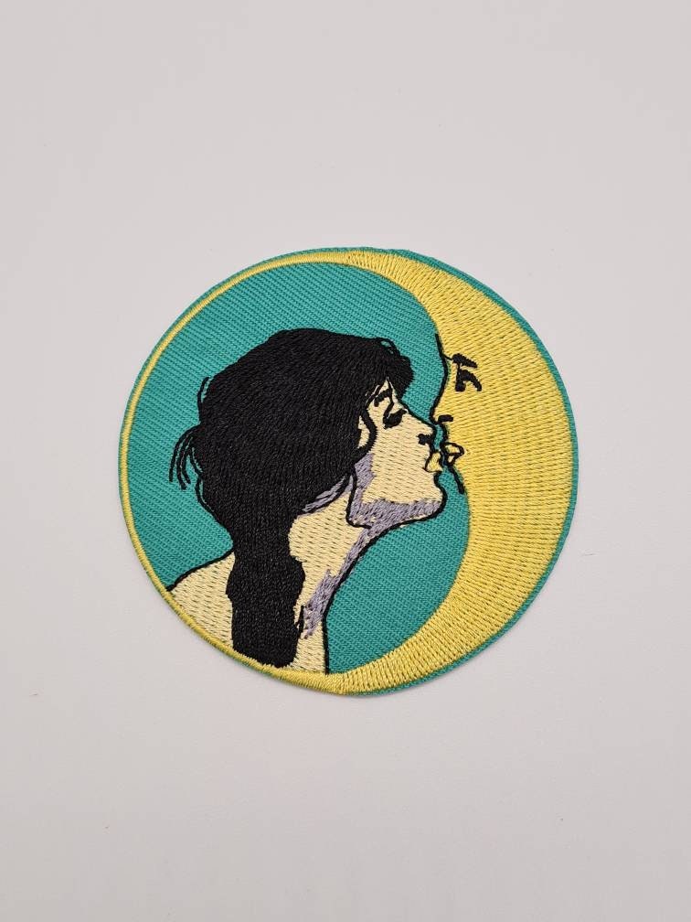Moon Girl Patch - Etsy