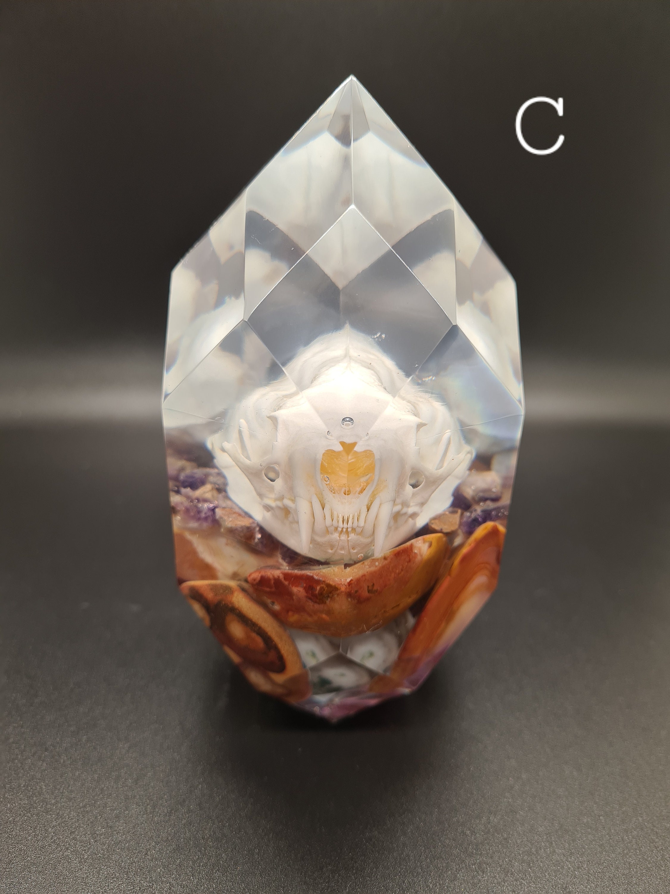 Resin Skull Crystal Forms - Etsy