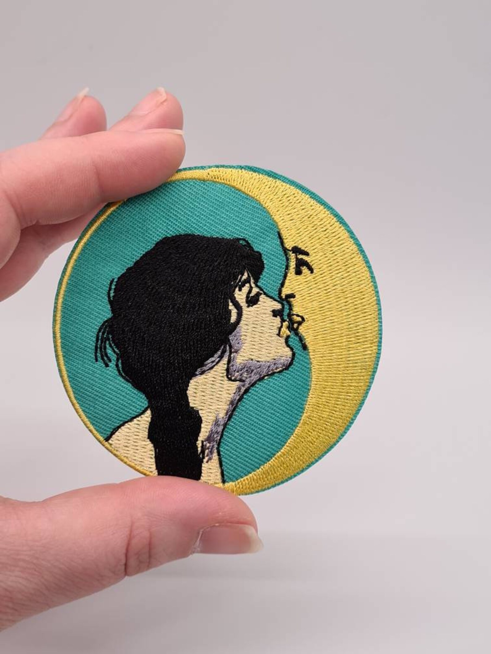 Moon Girl Patch - Etsy