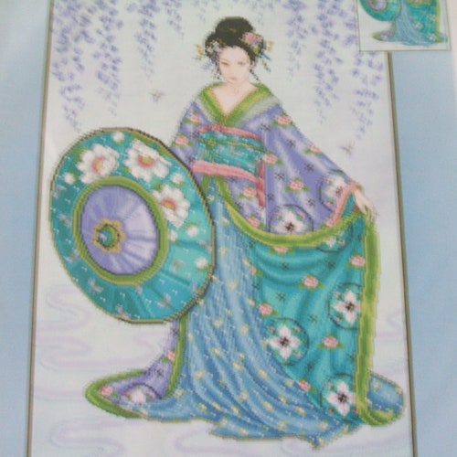 Chinese Girls Cross Stitch Pattern Woman China Digital Instant - Etsy