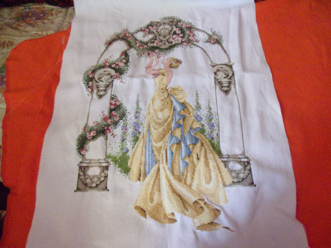 Cross Stitch Complete Picture BIG - Etsy