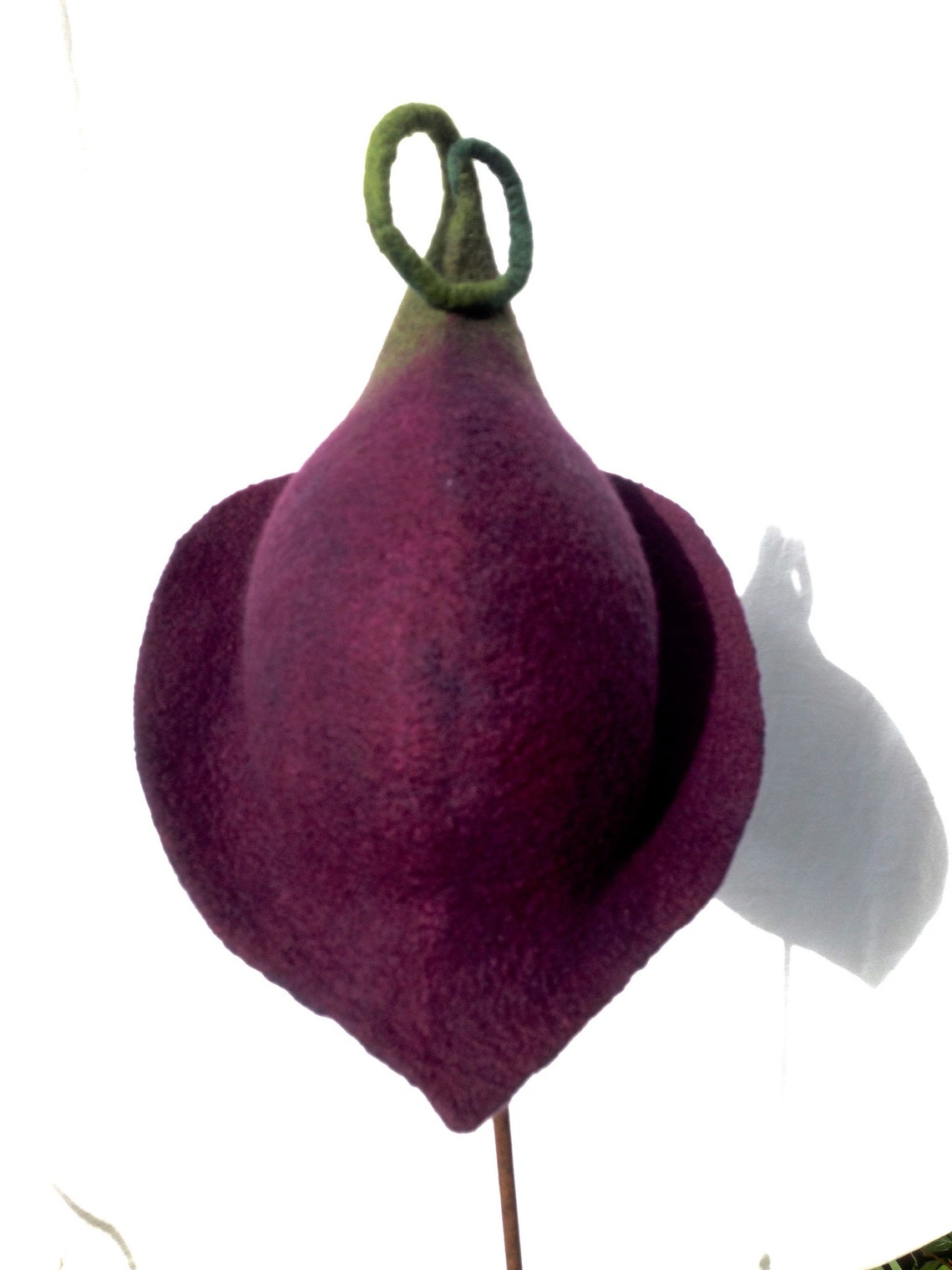 Calla Lily Fairy Hat, Hand Felted MADE TO ORDER - Etsy