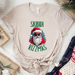 Skibidi Rizzmas Santa - Png Jpg - Digital Design for DTF, Sublimation ...