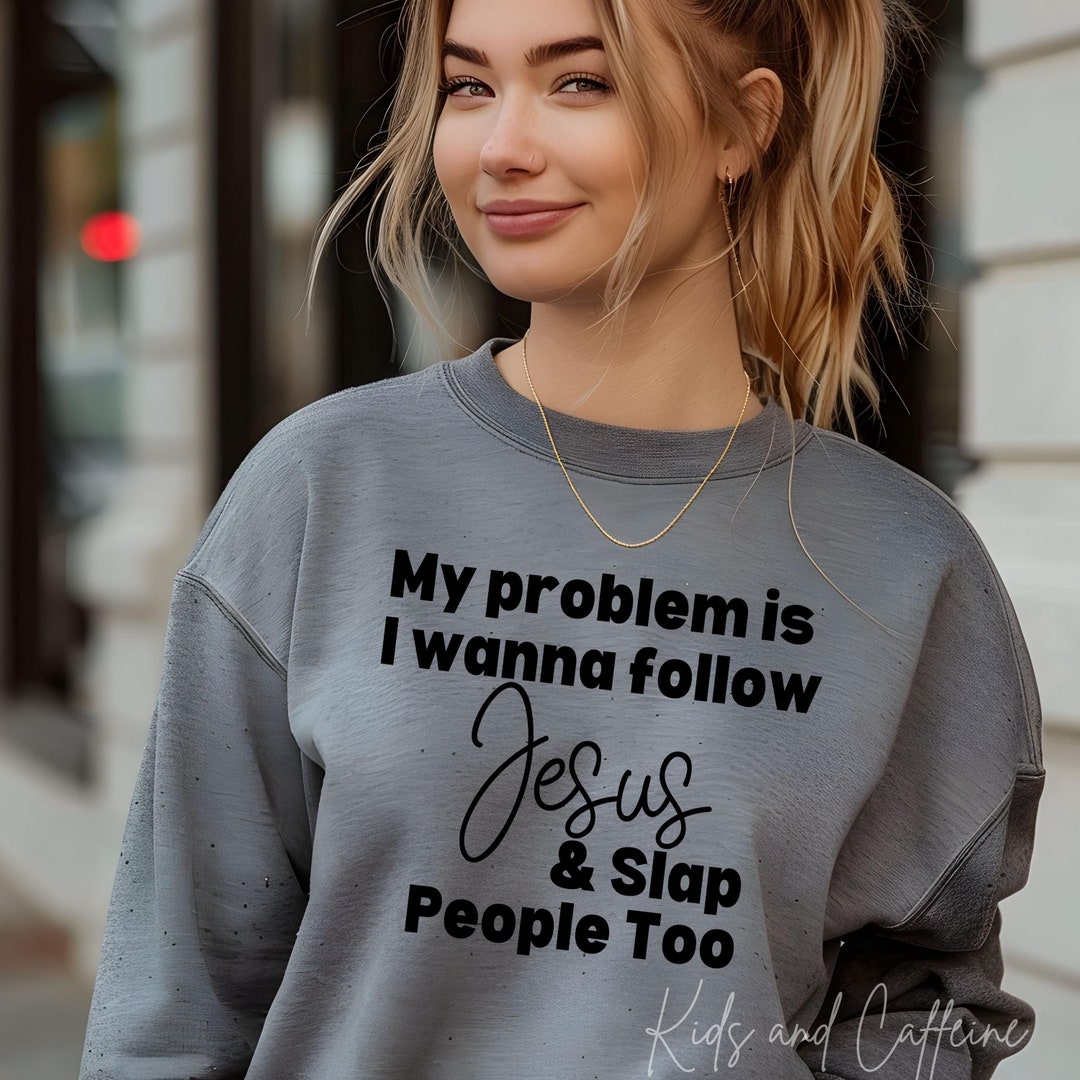 Funny Jesus Slap People Design – Adult Humor SVG PNG PDF (digital ...