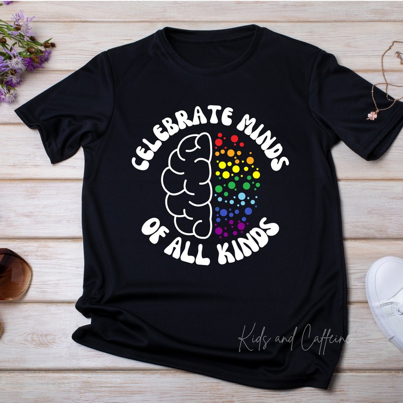 Celebrate Minds of All Kinds PNG SVG Autism Advocate Autism Acceptance ...