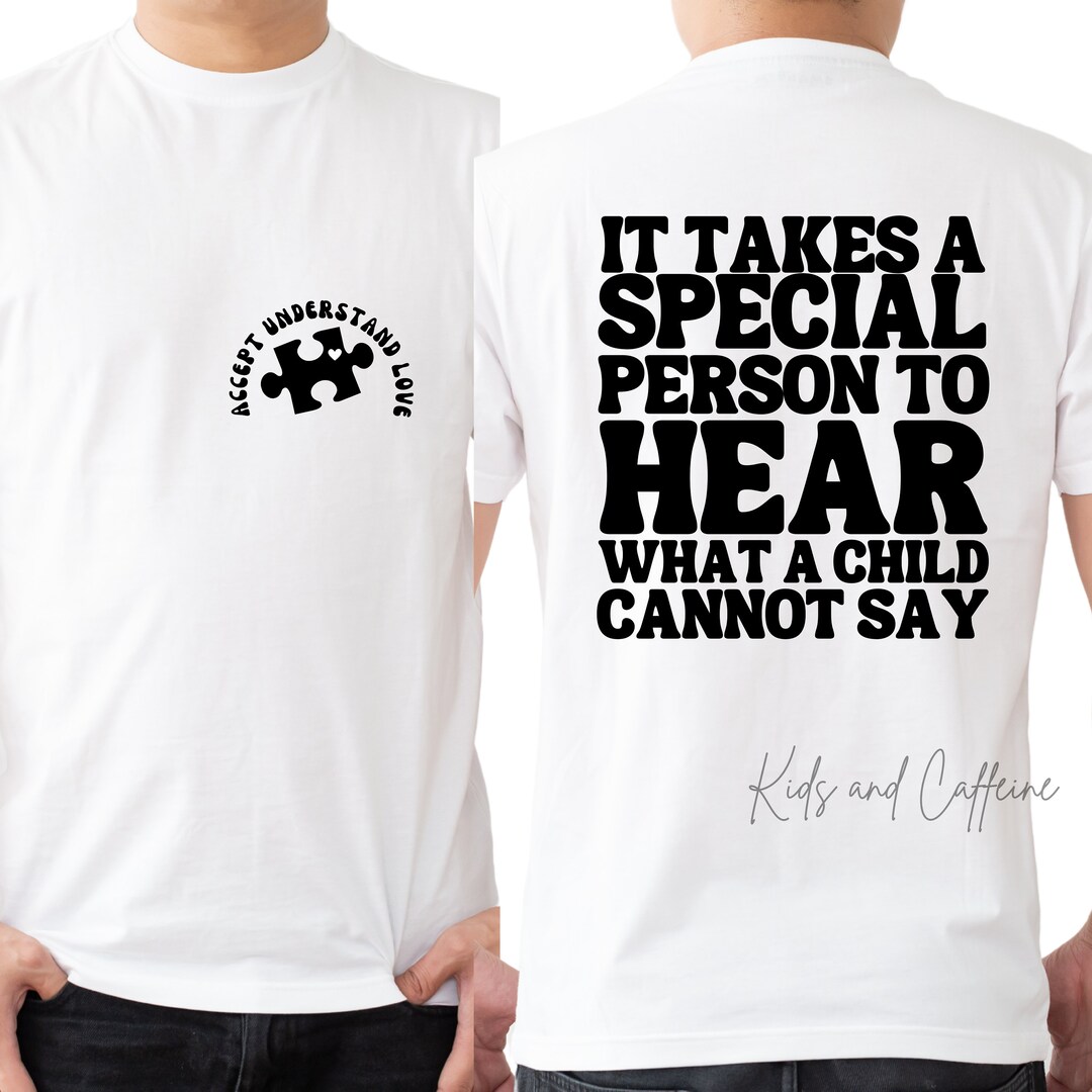 It Takes a Special Person to Hear What a Child Cannot Say - Accept ...