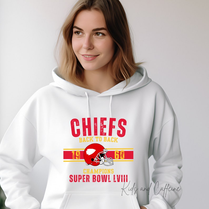 Chiefs Back to Back Champions - PNG - 1960 - Super Bowl LVIII - Etsy