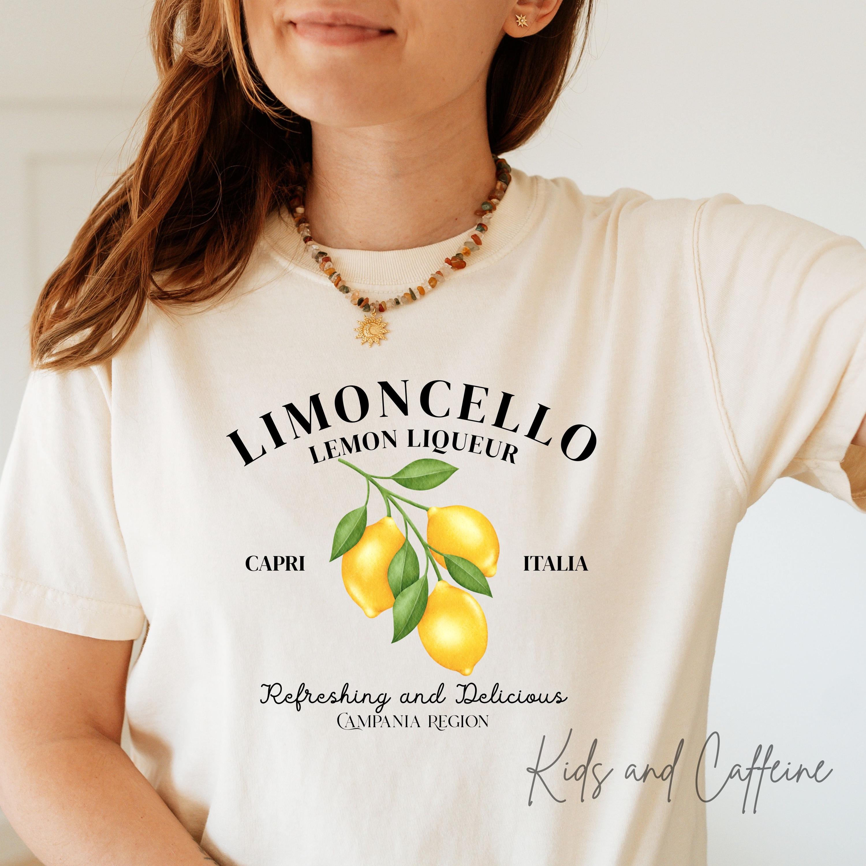 Limoncello, Italian Liqueur - Png, Jpg, Pdf, Svg - Design for DTF, DTG ...