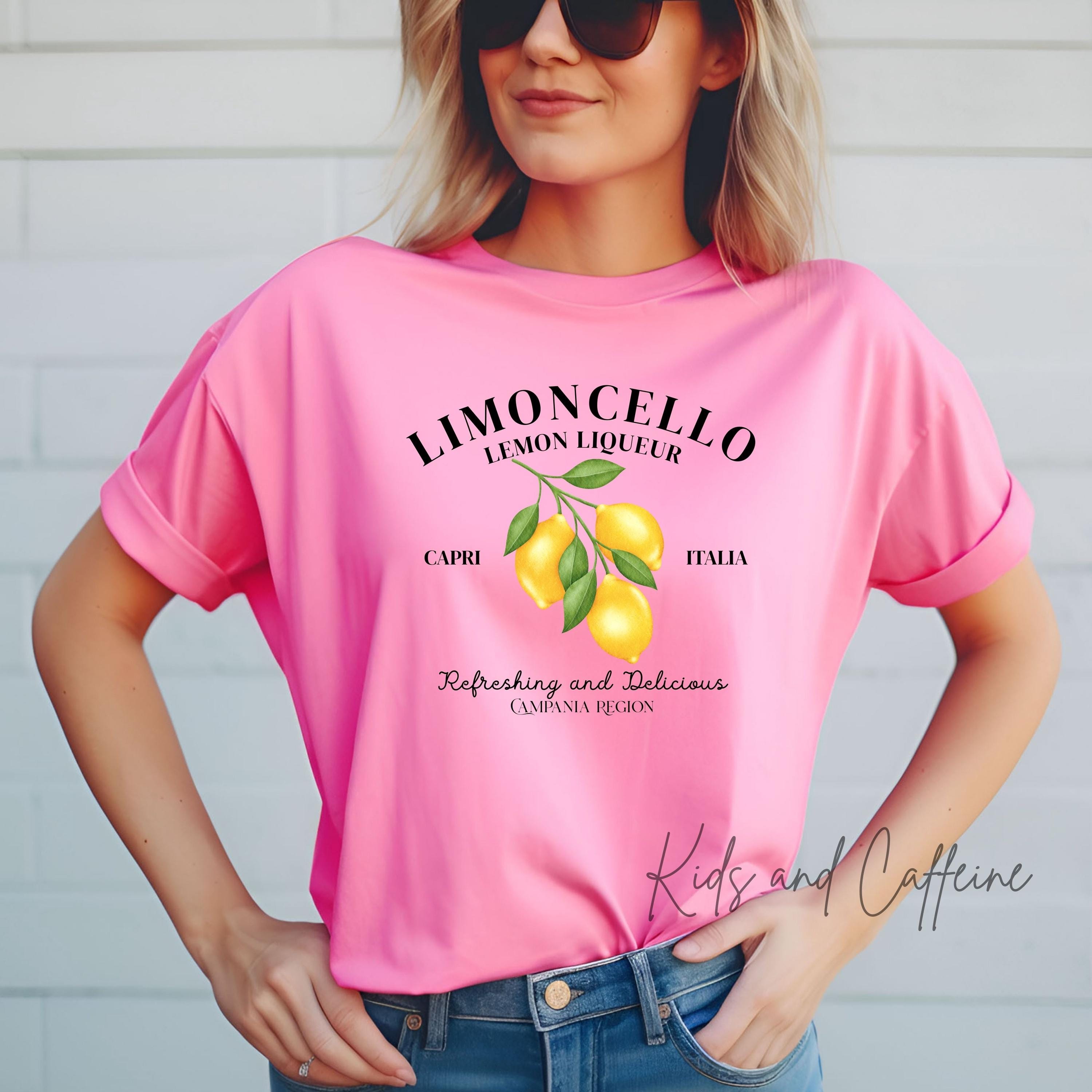 Limoncello, Italian Liqueur - Png, Jpg, Pdf, Svg - Design for DTF, DTG ...