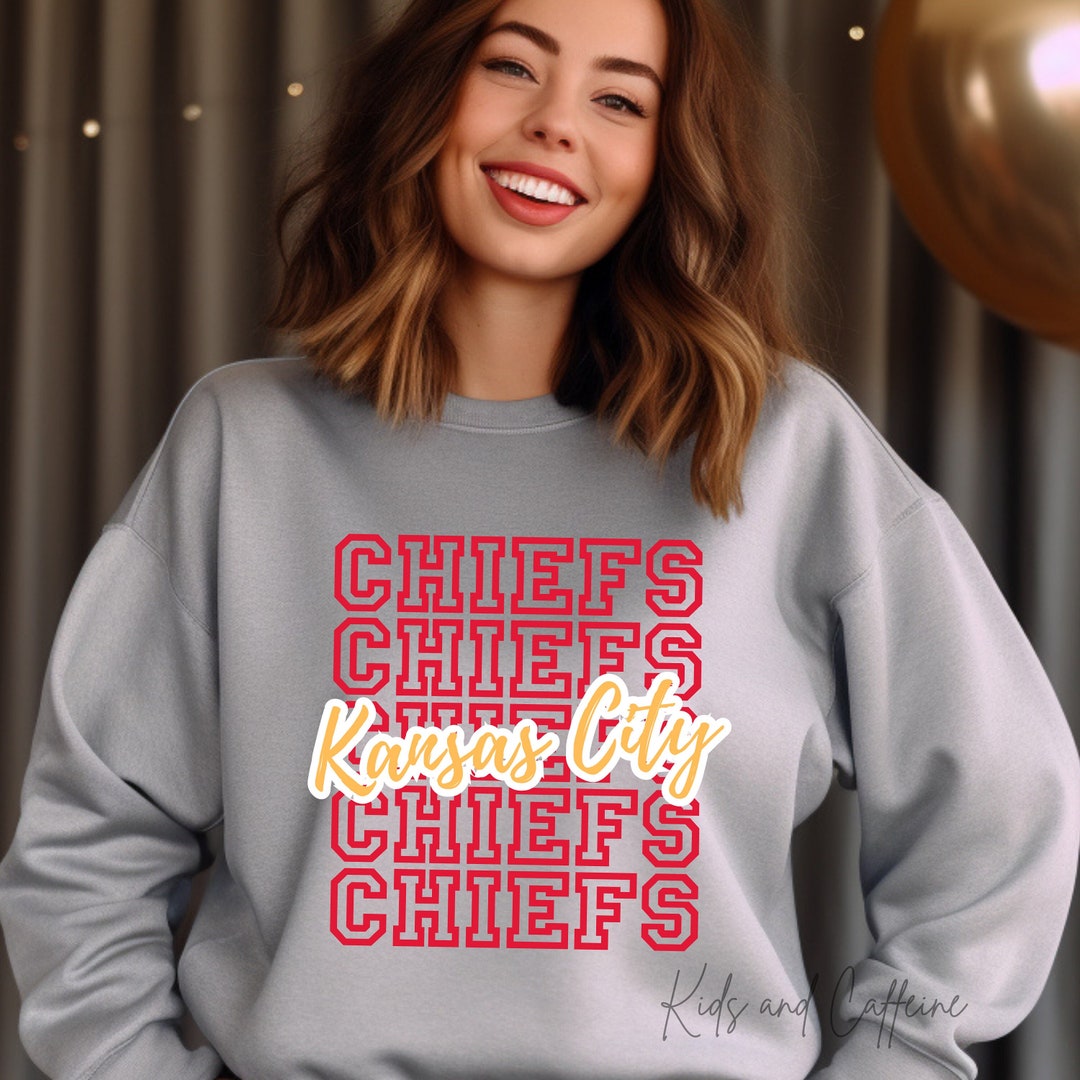 CHIEFS Kansas City Stacked Script PNG Super Bowl LVIII - Etsy