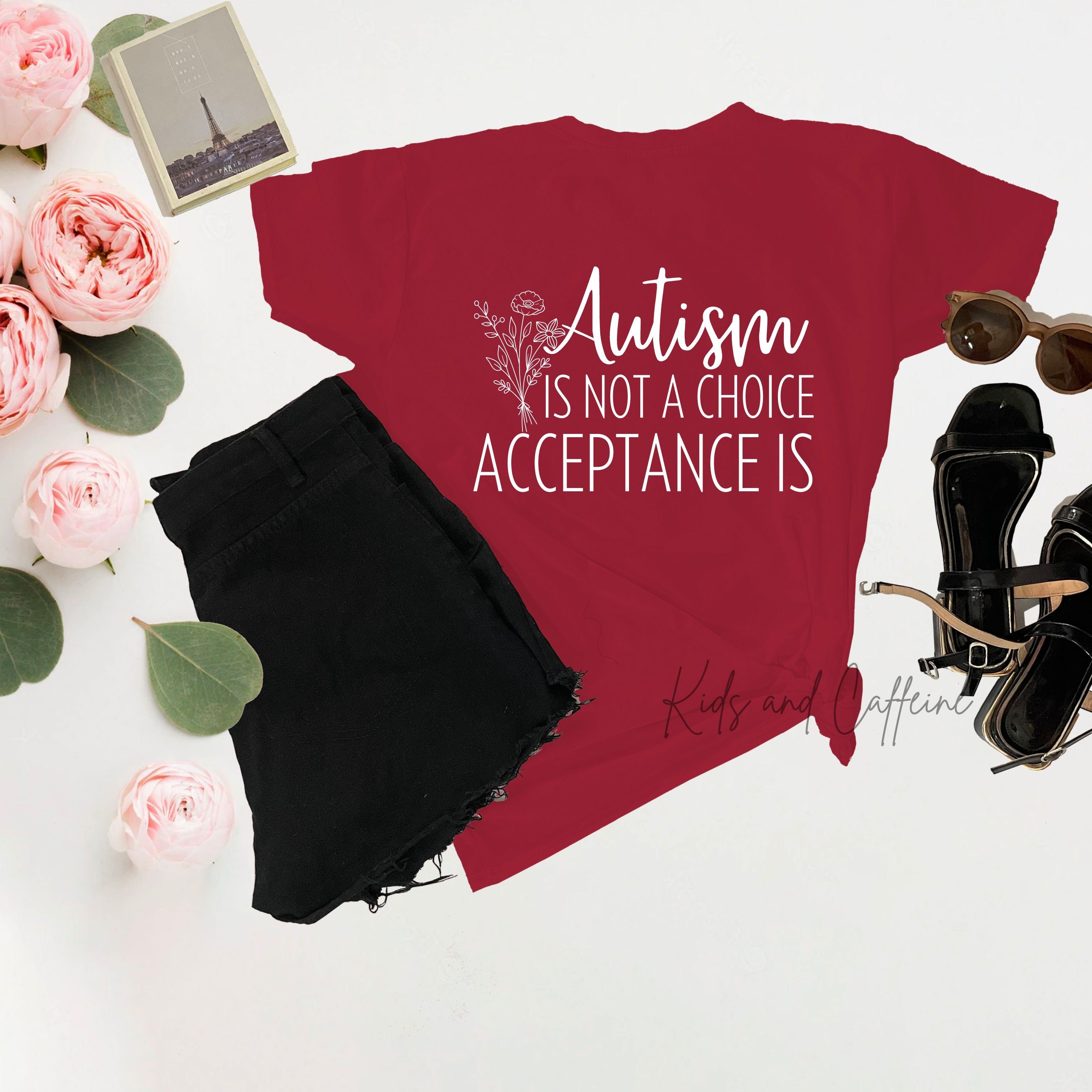 Autism is Not a Choice Acceptance is PNG SVG Autism Advocate Autism ...