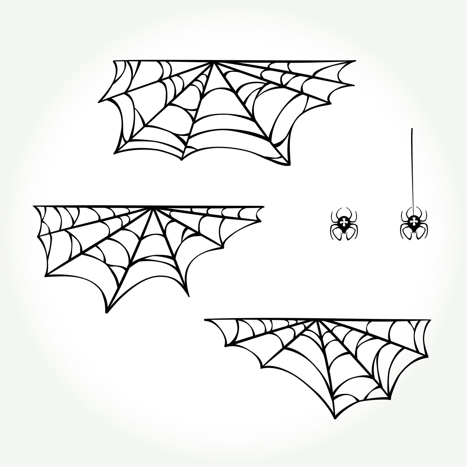 Halloween Spiderweb Clipart, 16 Images, SVG Cobweb,png Cobweb.halloween ...