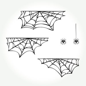 Halloween Spiderweb Clipart, 16 Images, SVG Cobweb,png Cobweb.halloween ...