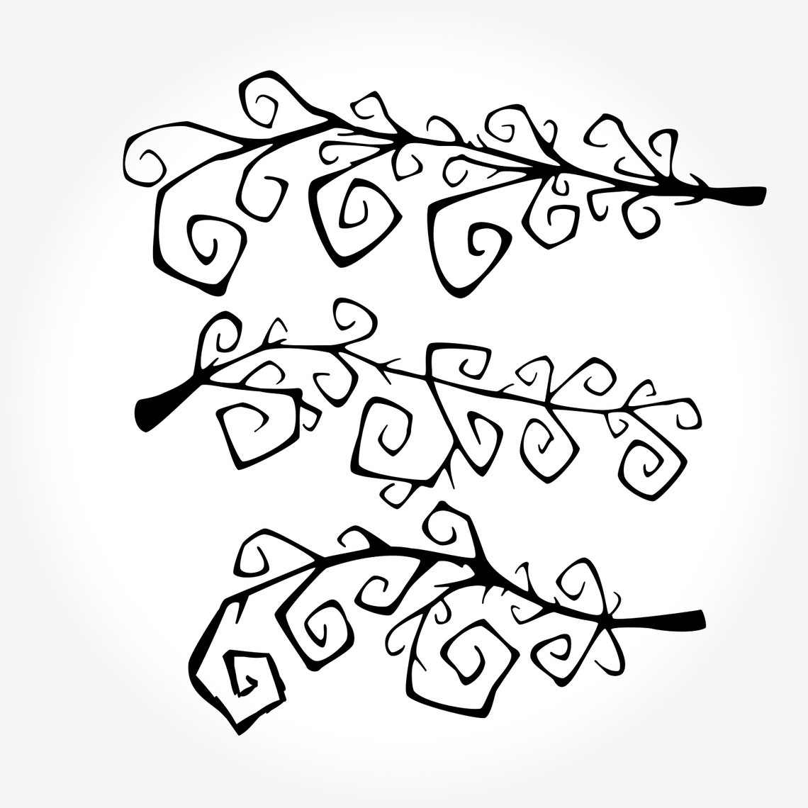 Ramas silueta clipart,rama árbol SVG, ramas PNG, 10 imágenes de ...