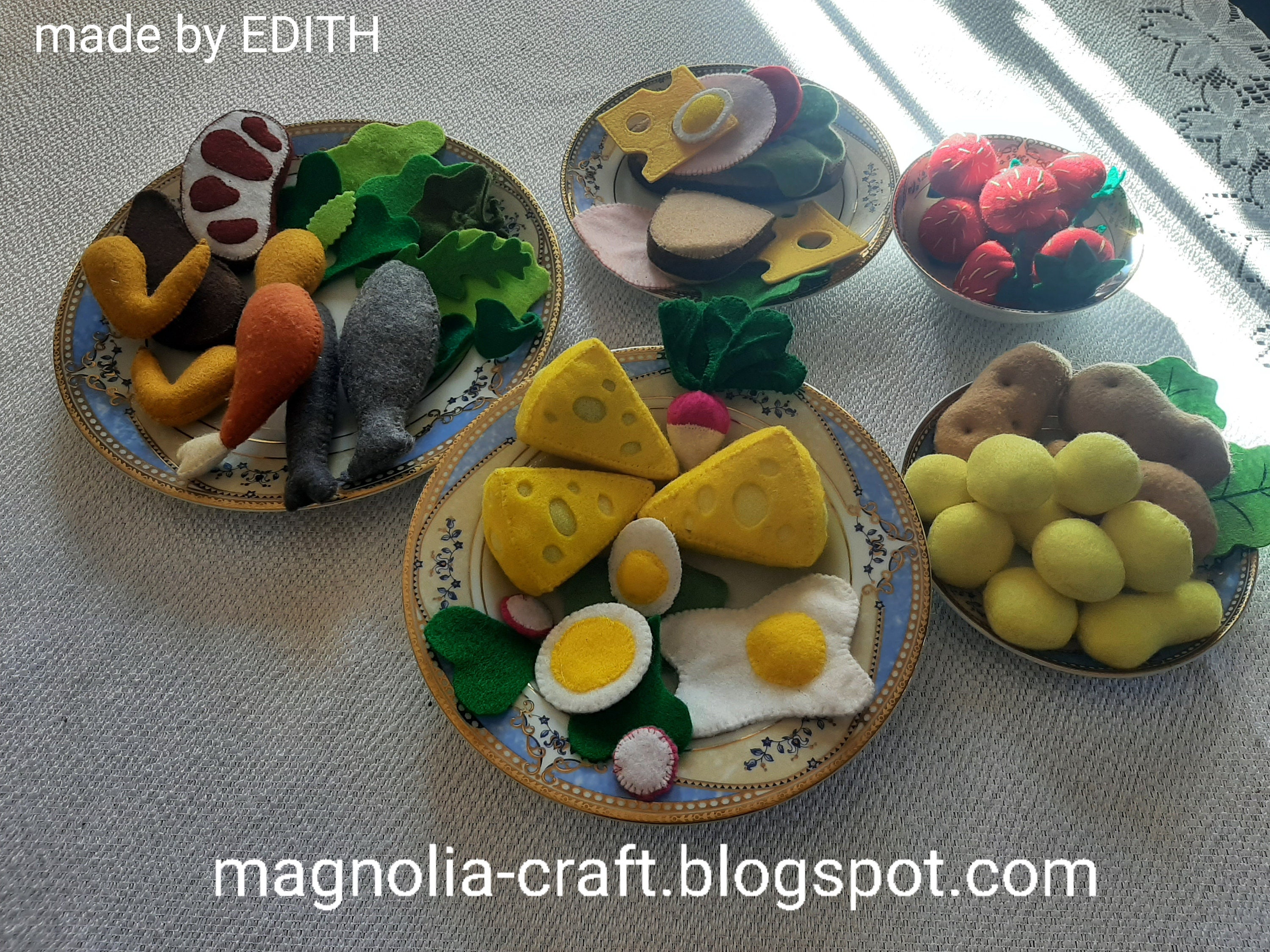 Big Set Felt Food for Kids JPG Sew Pattern Felt Food Felt - Etsy