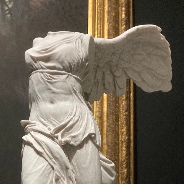 Nike of Samothrace Winged Victory of Samothrace - Etsy UK