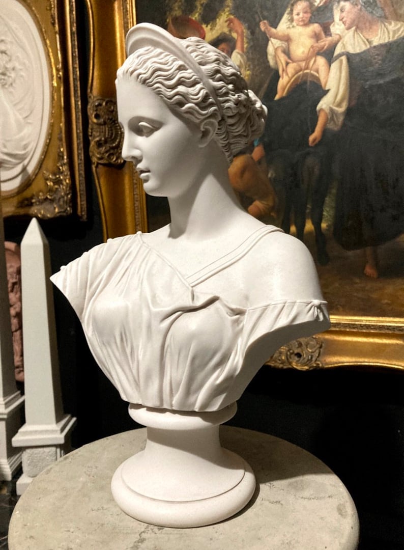 Diana Bust Med - Etsy