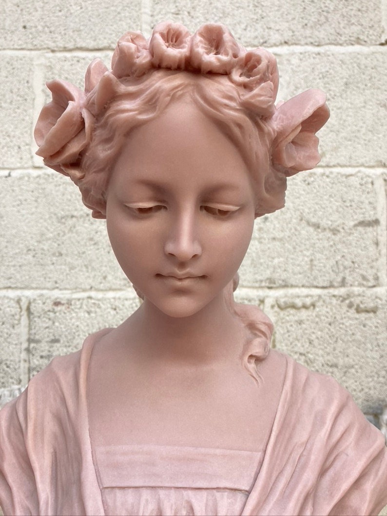 Annabel Bust in Pink Marble - Etsy