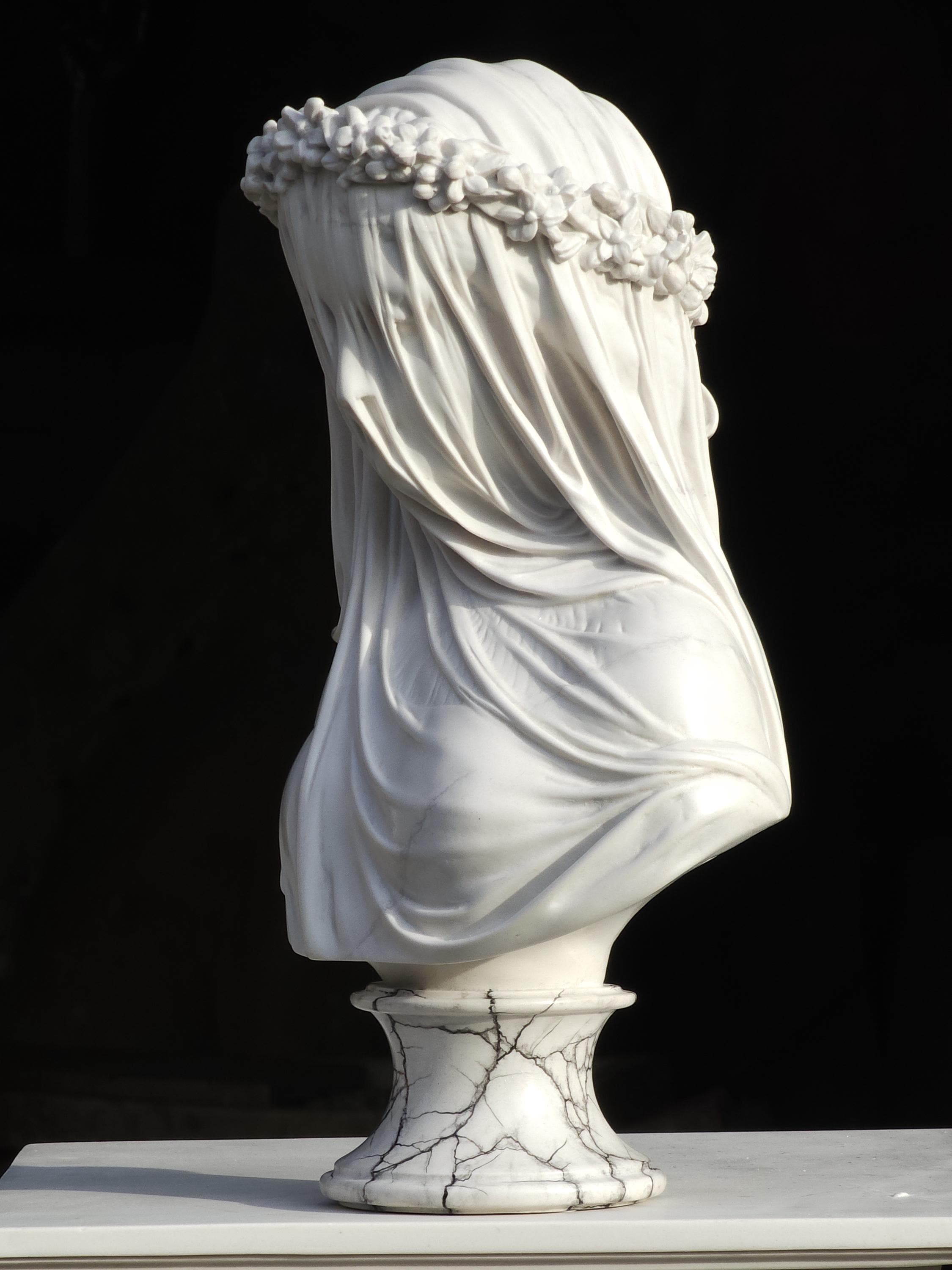 Veiled Lady Bust Finely Finished - Etsy
