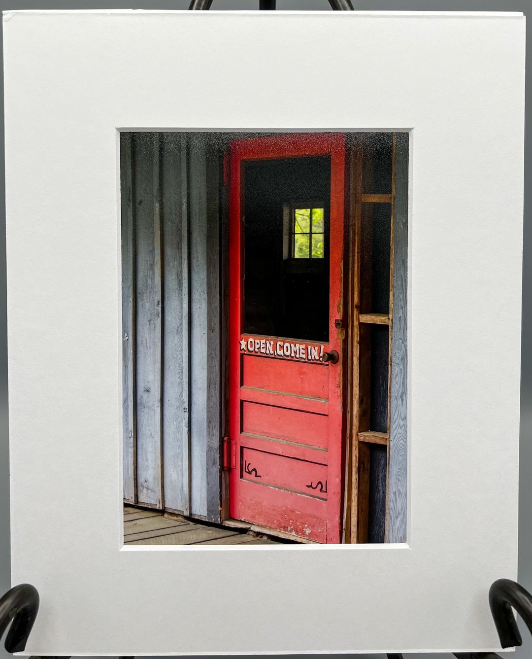 The Red Door Dogpatch USA Matted Print - Etsy