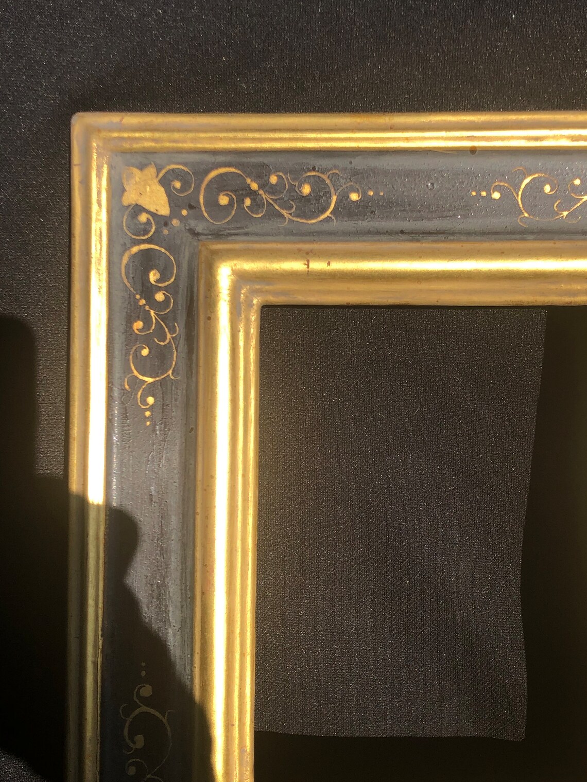 5x7 Gold Leaf Sgraffito Frame - Etsy