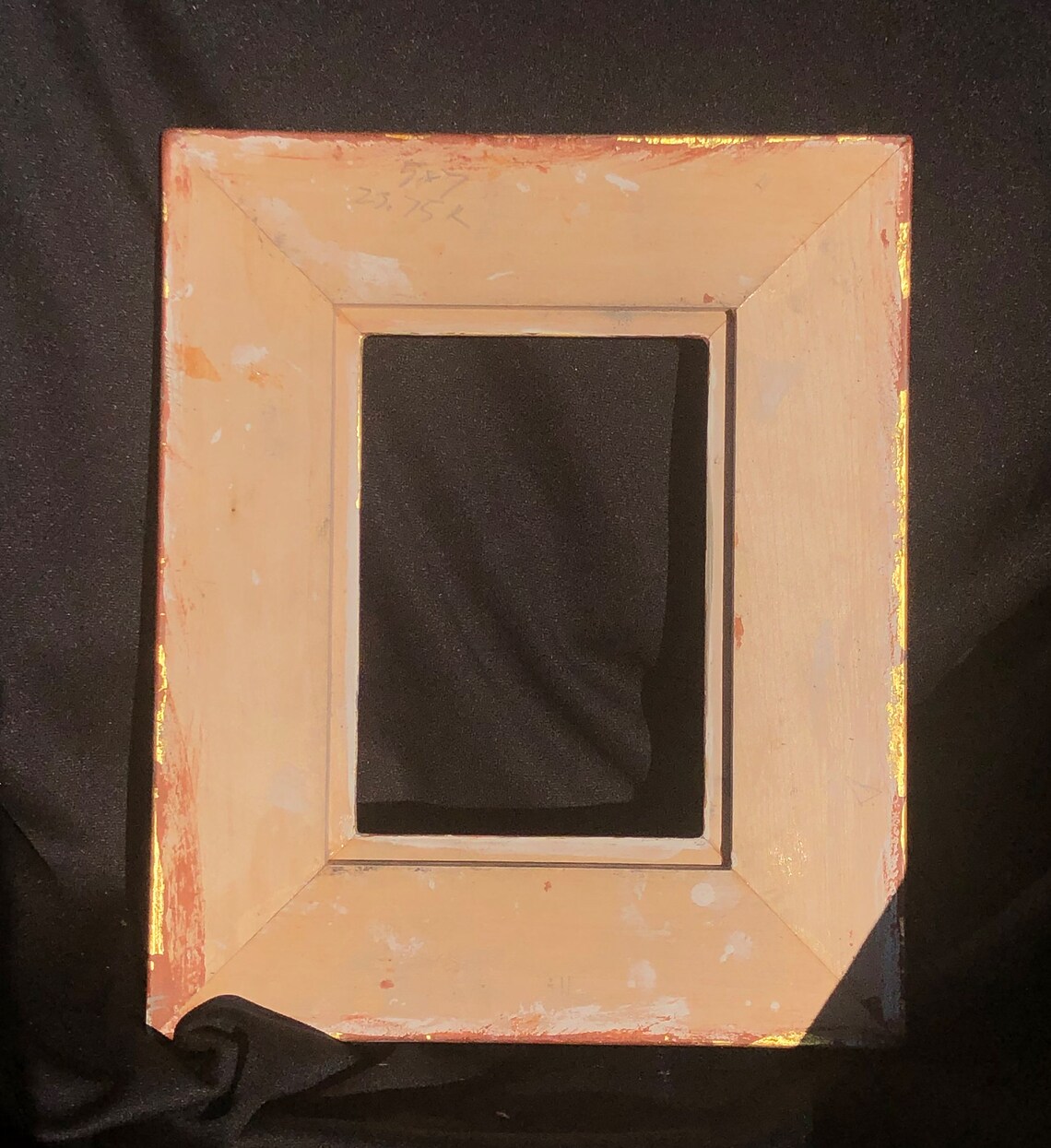 5x7 Gold Leaf Sgraffito Frame - Etsy