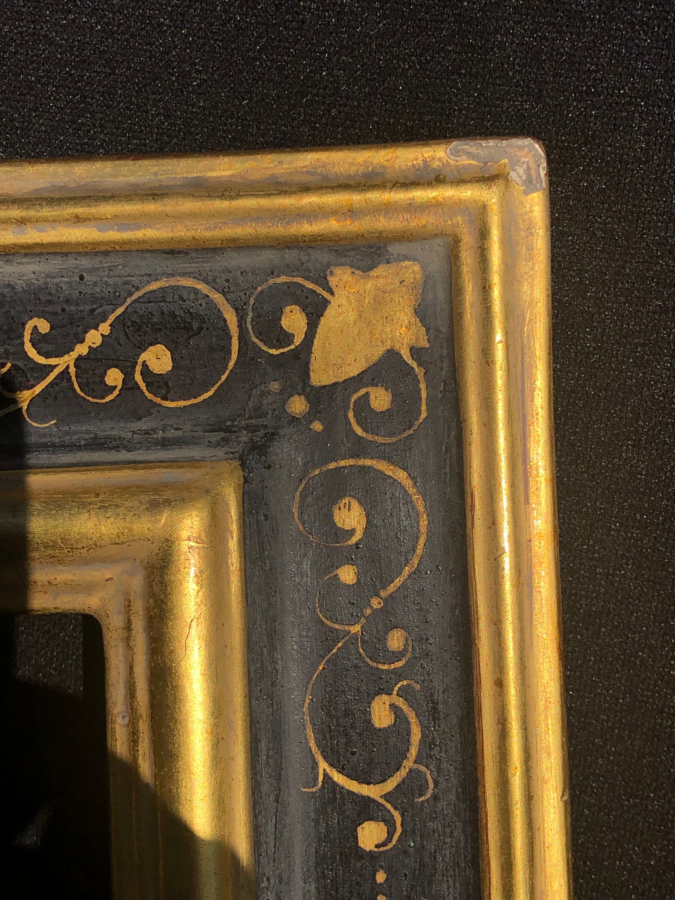 5x7 Gold Leaf Sgraffito Frame - Etsy