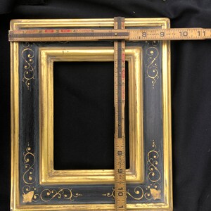 5x7 Gold Leaf Sgraffito Frame - Etsy