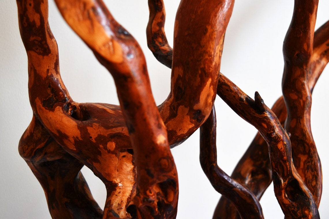 Tree Root Sculpture Wood Sculpture Unique Root Decoration Rustic Wood ...