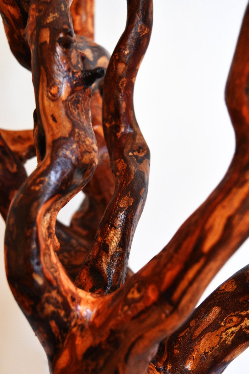 Tree Root Sculpture Wood Sculpture Unique Root Decoration Rustic Wood ...