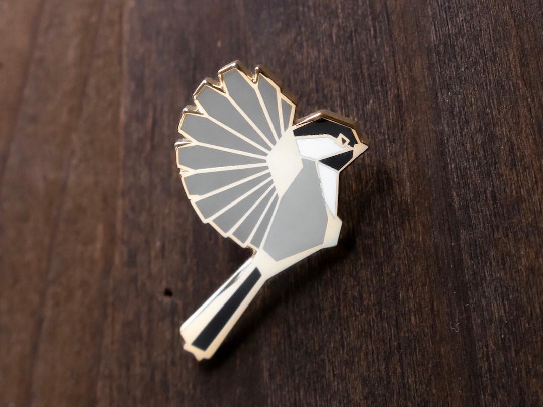 Chickadee Bird Enamel Pin Cute Pins, Chicakdee Pin, Bird Gifts, Enamel ...