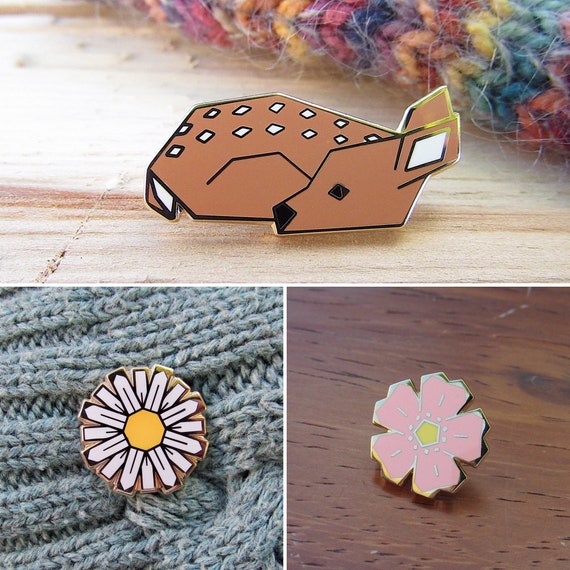 SECONDS PINS Pick Any Two Pins enamel pins second pins | Etsy