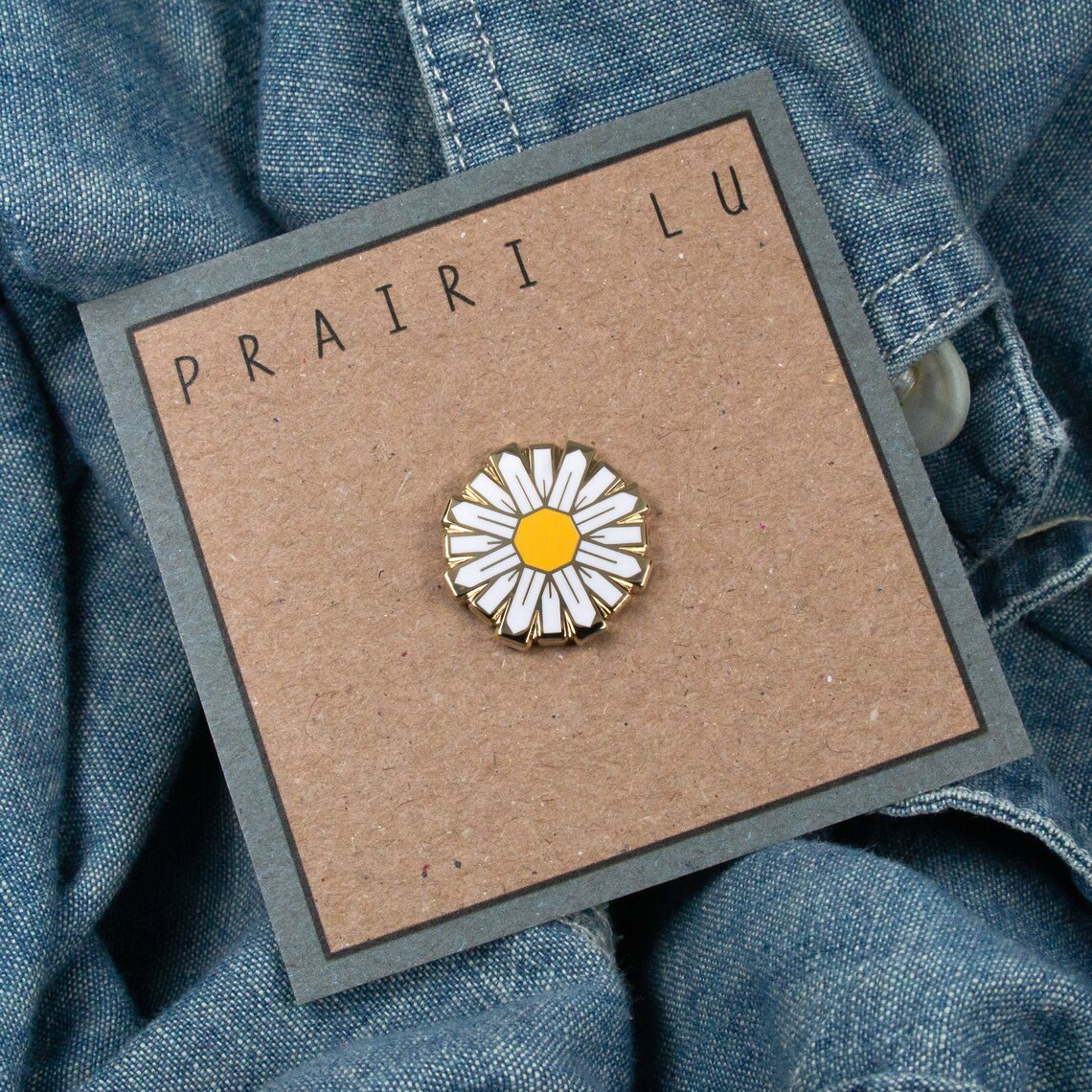 Flower Daisy Enamel Pin Hard Enamel Enamel Pins Pins - Etsy