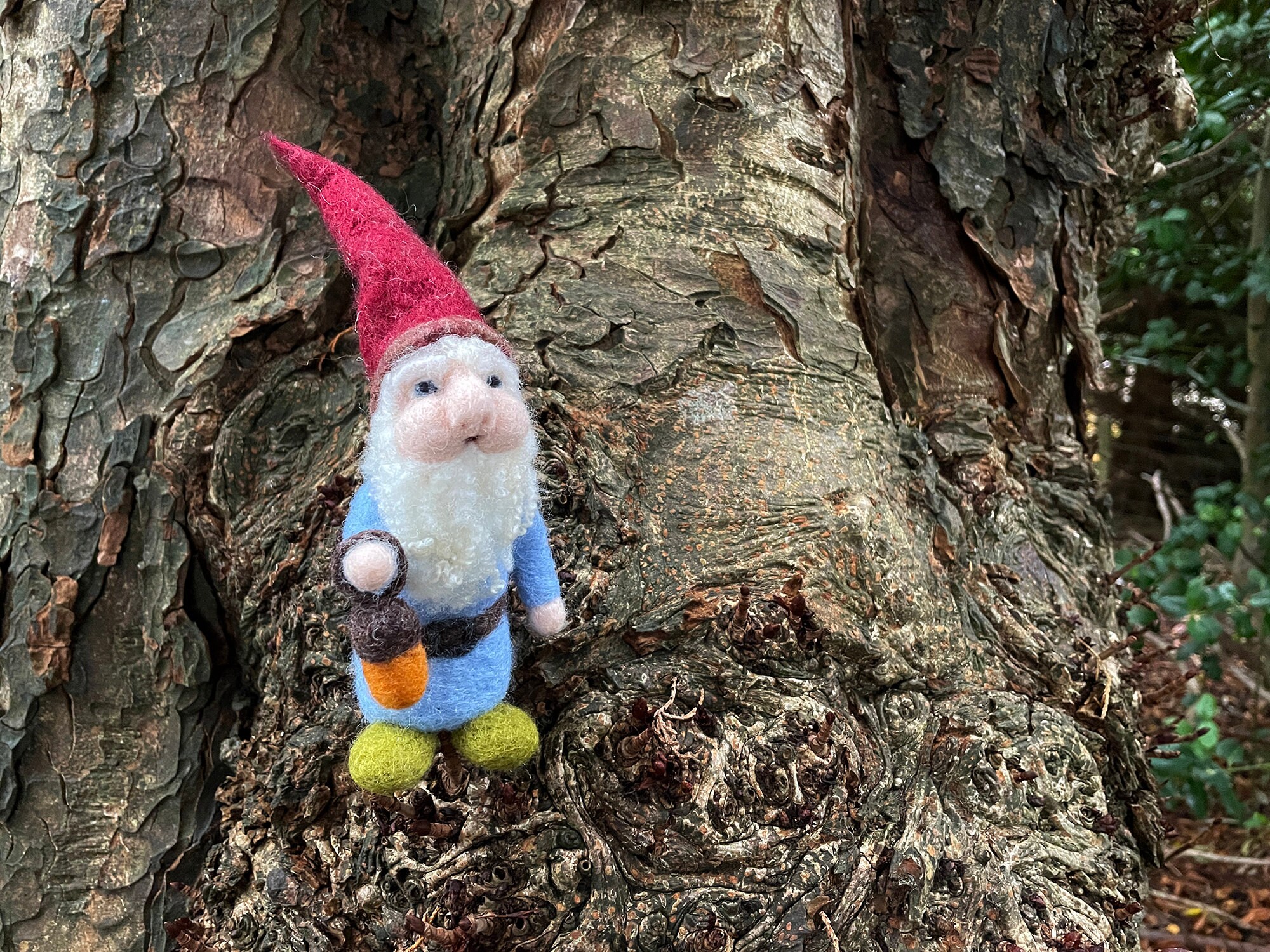 Needle Felted Wool Gnome Woodland Gnome - Etsy