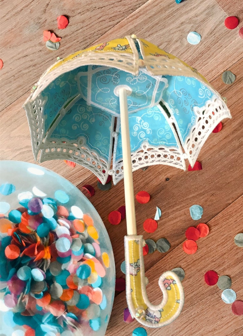 April Showers Decorative Umbrella - Etsy