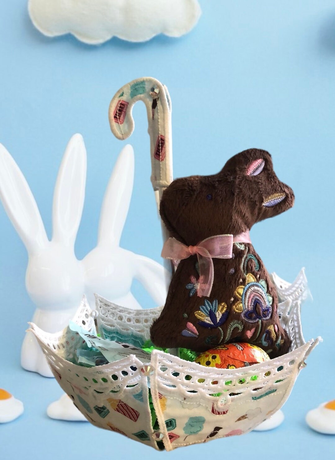 April Showers Decorative Umbrella - Etsy