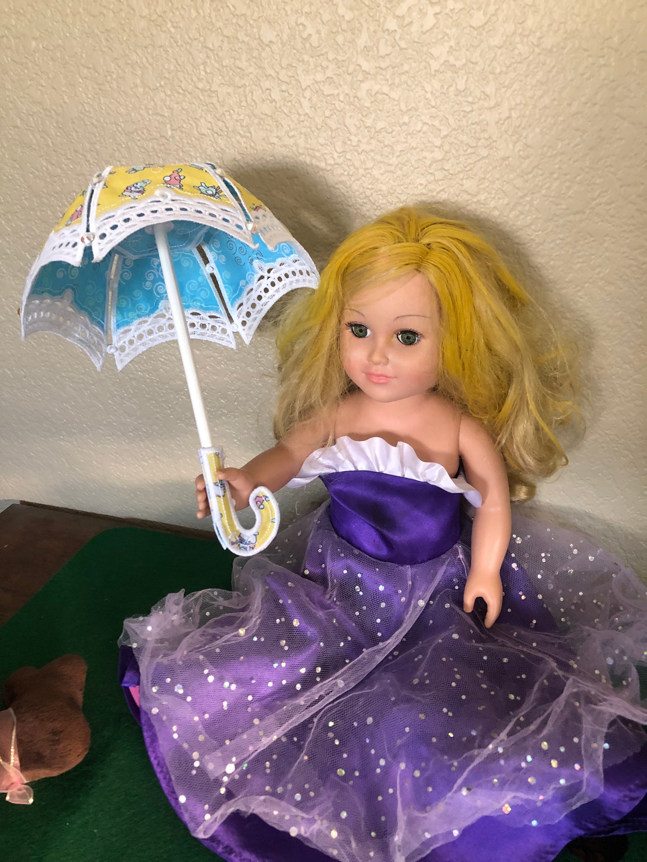 April Showers Decorative Umbrella - Etsy