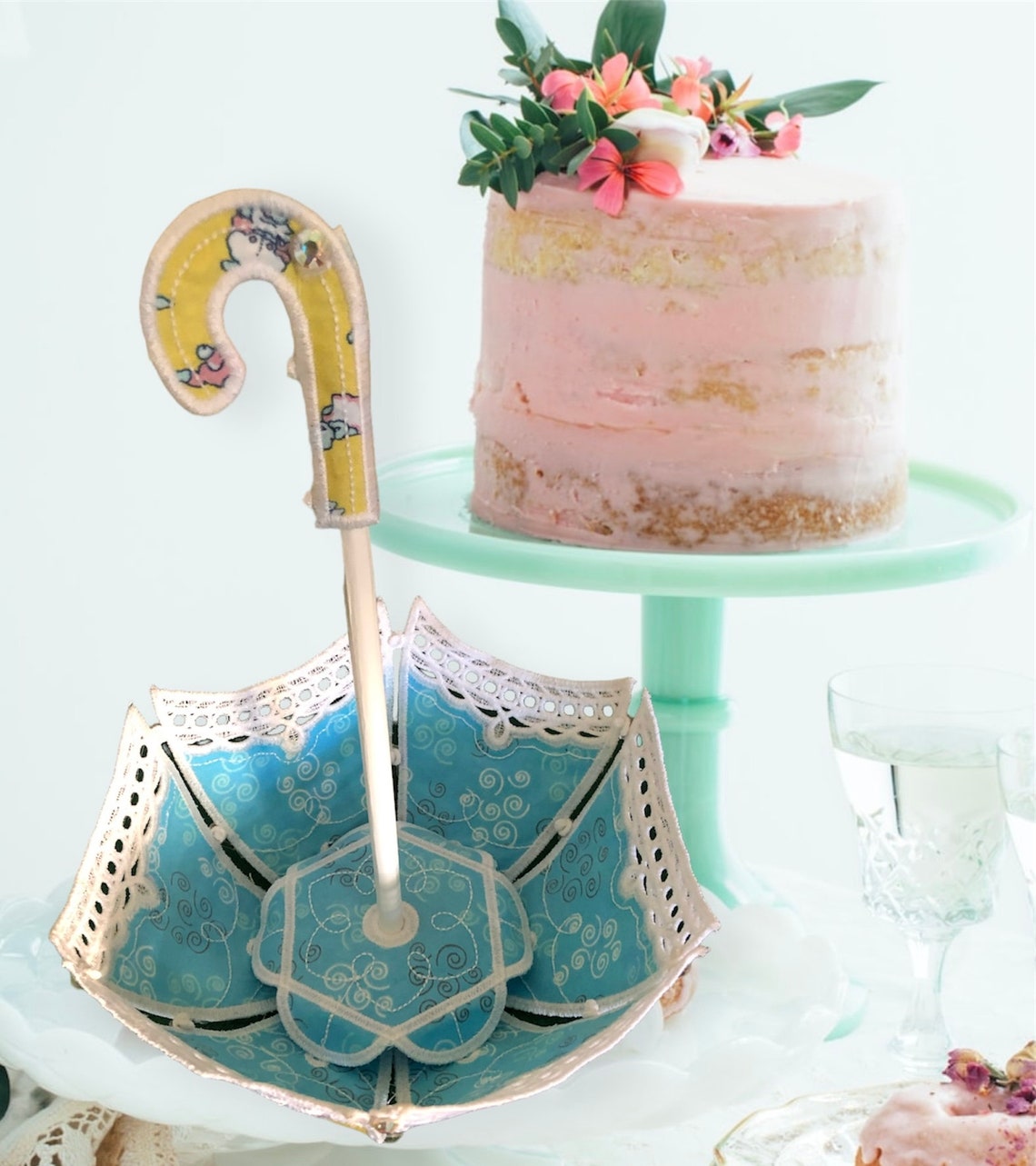 April Showers Decorative Umbrella - Etsy