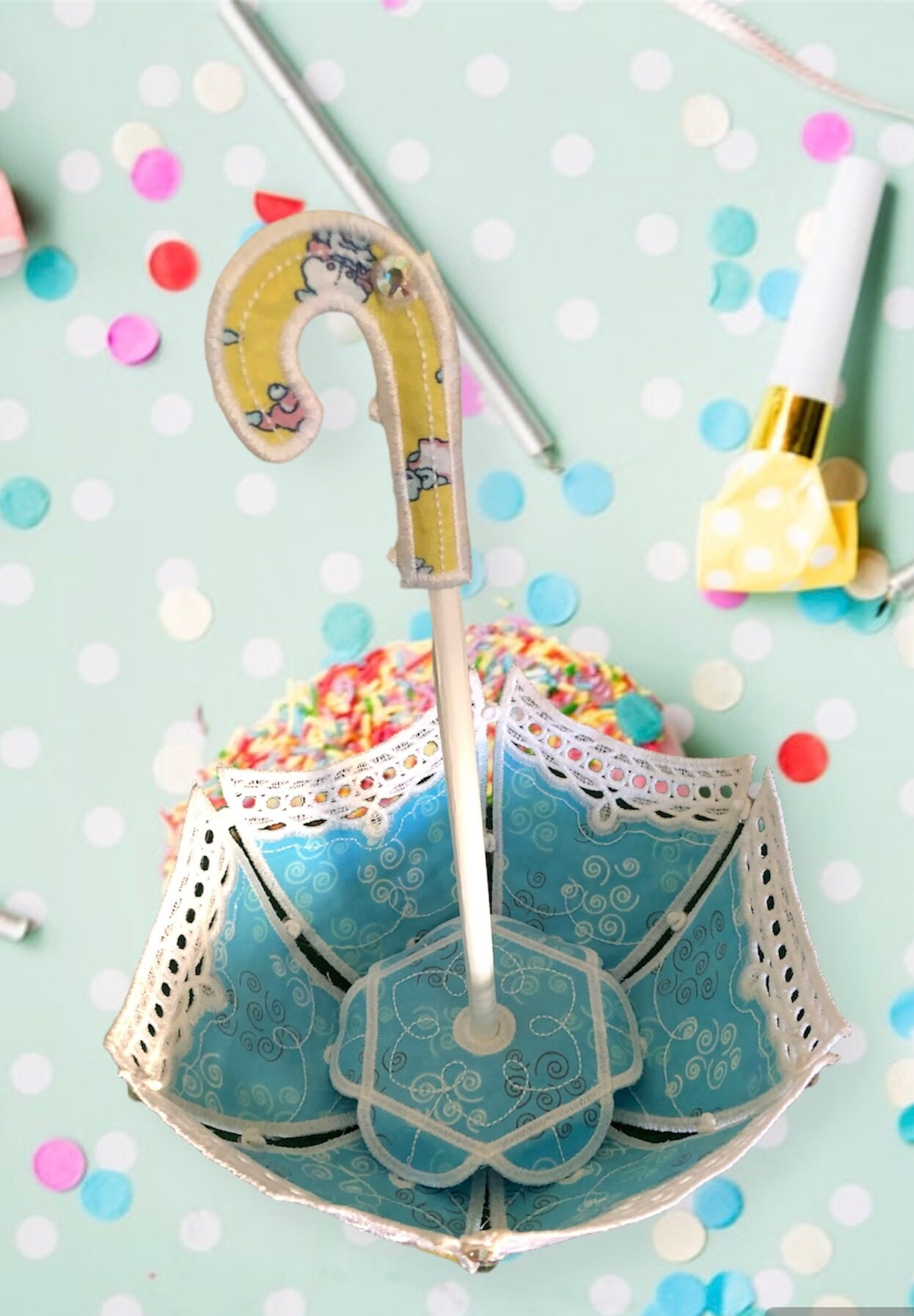 April Showers Decorative Umbrella - Etsy