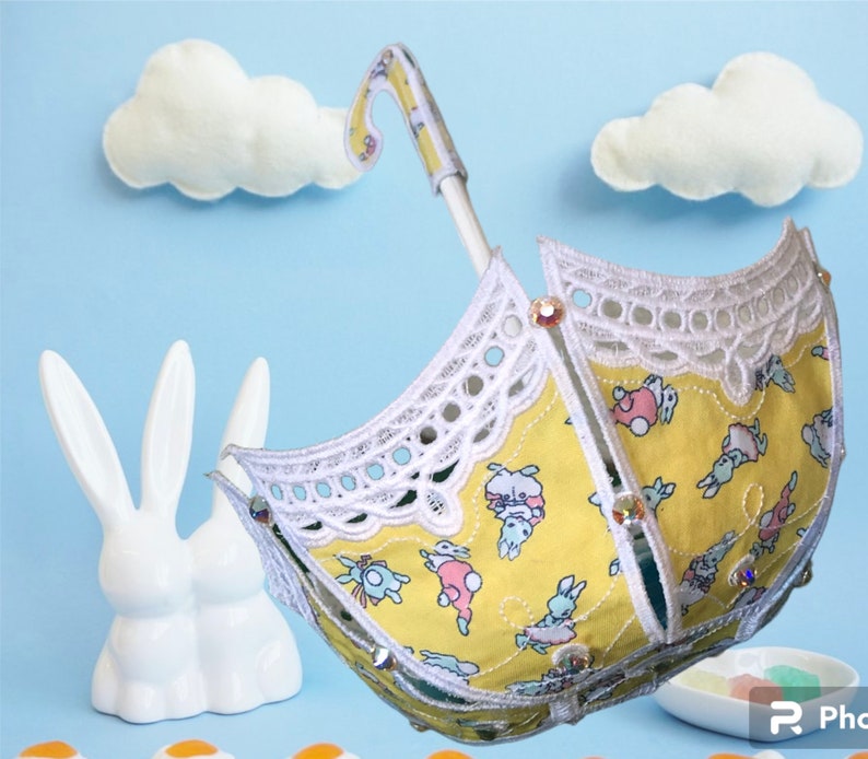 April Showers Decorative Umbrella - Etsy